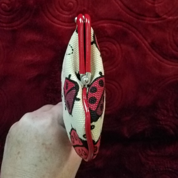 Brighton | Bags | Brighton Ladybug Kissstyle Canvas Crossbody | Poshmark